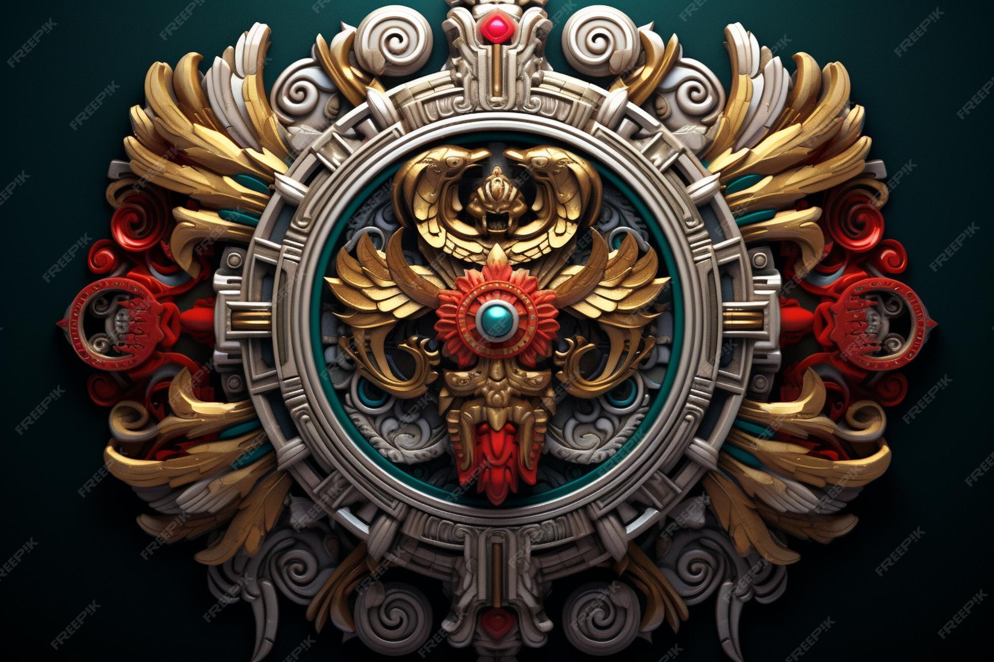 Premium AI Image | Cultural fusion Traditional Mexican symbols intert ... Premium AI Image | Cultural fusion Traditional Mexican symbols intert ...