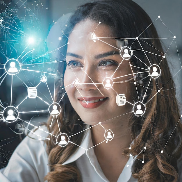 Premium AI Image | Customer Relationship Management CRM Businessman or ... Premium AI Image | Customer Relationship Management CRM Businessman or ...