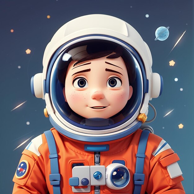 Premium Photo | Cute Astronaut Confused Cartoon Vector Icon ... Premium Photo | Cute Astronaut Confused Cartoon Vector Icon ...