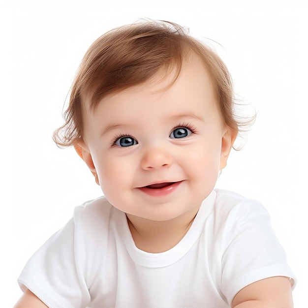 Premium Photo | Cute baby child isolated on white background Premium Photo | Cute baby child isolated on white background