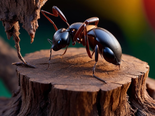 Premium AI Image | A cute colorful ant Photo Ai Generated Premium AI Image | A cute colorful ant Photo Ai Generated