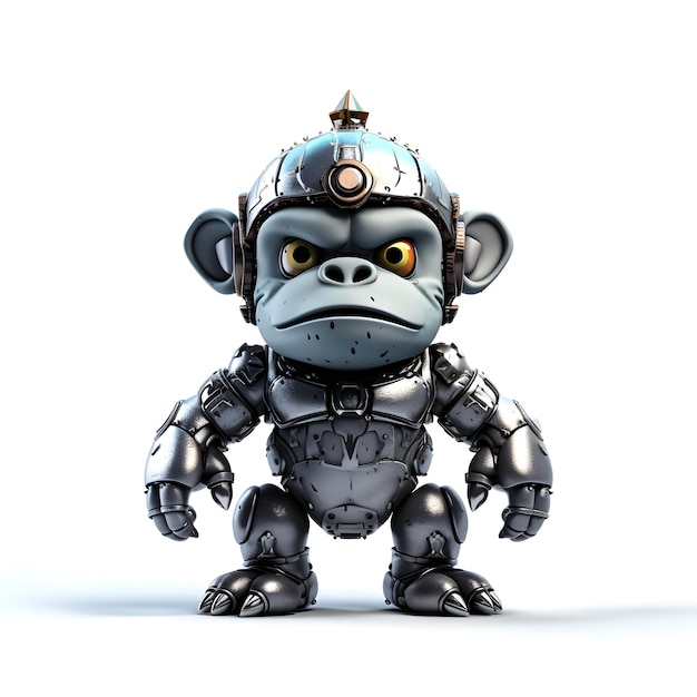 Premium AI Image | Cute face kingkong figure Robot generative ai ... Premium AI Image | Cute face kingkong figure Robot generative ai ...