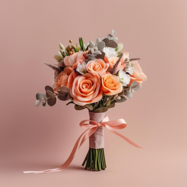 Premium AI Image | Cute wedding bouquet Illustration AI GenerativexA Premium AI Image | Cute wedding bouquet Illustration AI GenerativexA
