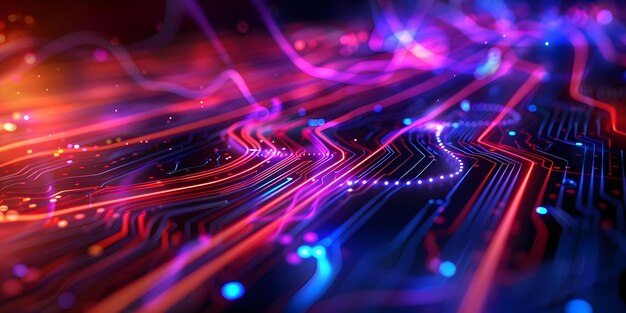 Premium Photo Cyber Attack Targeting Computer Hardware Microchip