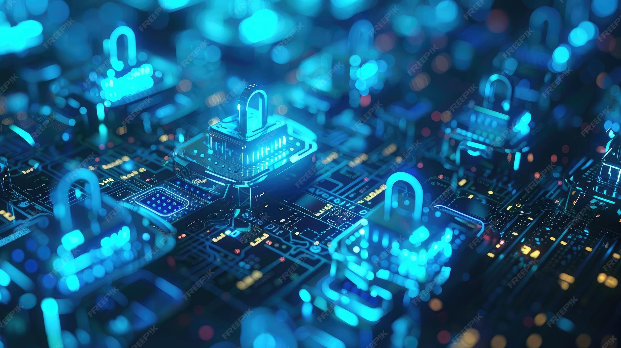 Cyber Security Internet And Networking Concept Information Security And Encryption Secure Access