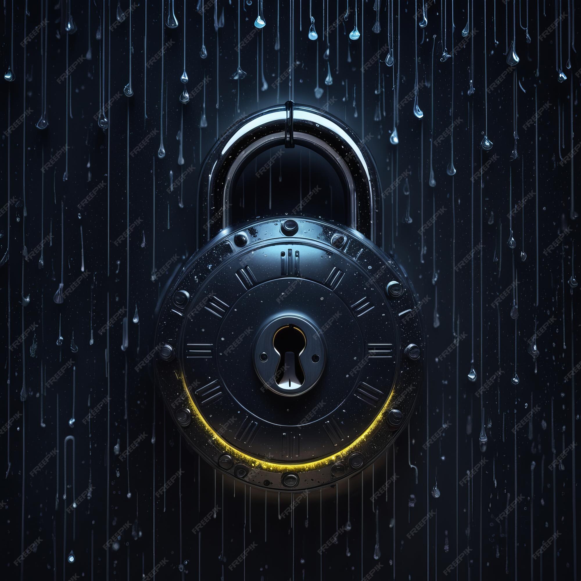 Premium Photo Cyber Security Lock With Binary Code Cyber Security Lock With Binary Code 3d