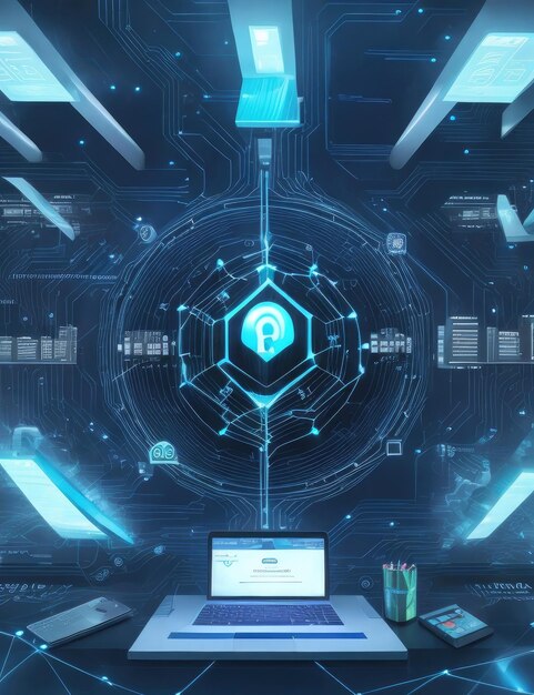 Premium Photo Cyber Security Network Data Protection Concept Businessman Using Digital Tablet