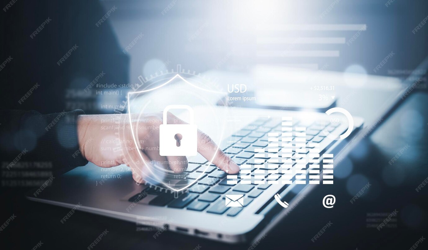 Premium Photo Cyber Security Systems Data Protection Computer Programmers Using Modern