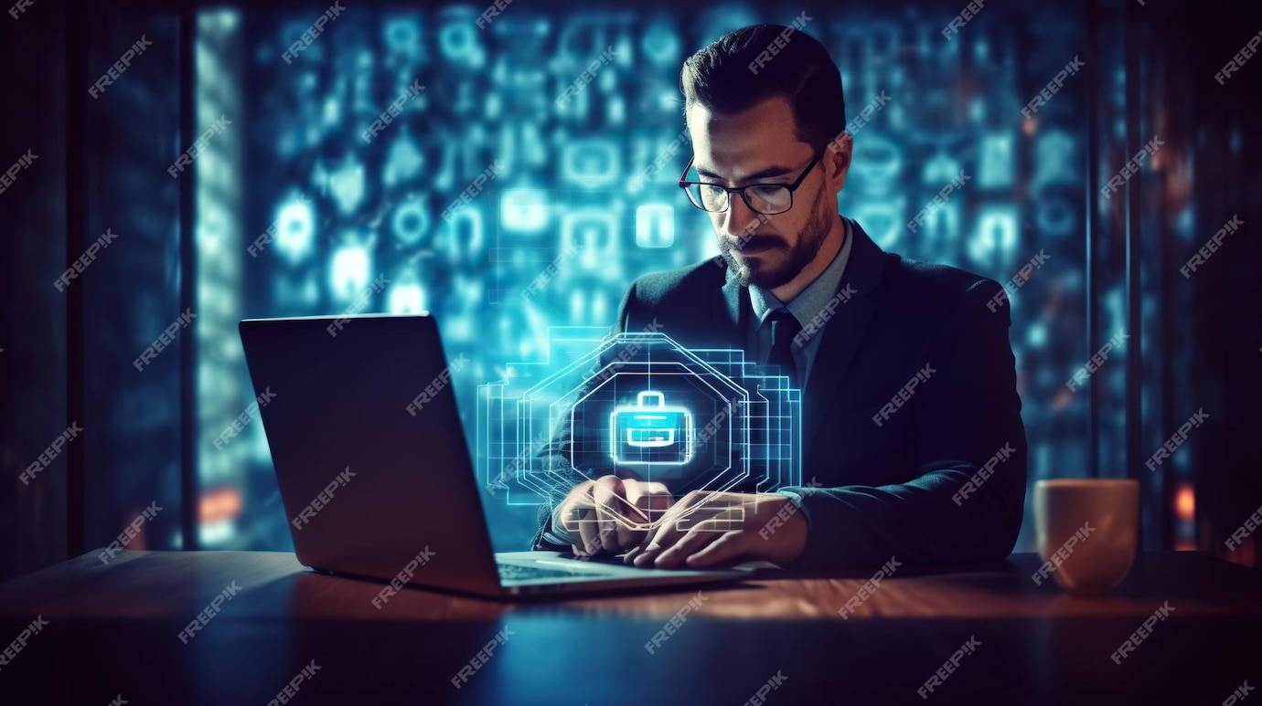 Premium Ai Image Cyber Security Training Computer Hacker Cybersecurity Computer Security