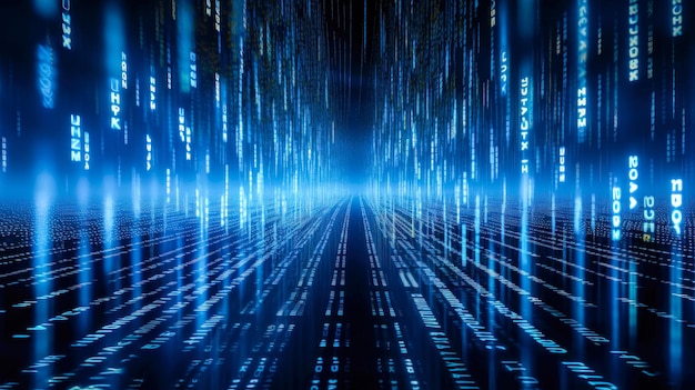 Premium Photo | Cybernetic Computer Network Background with Encryption ...