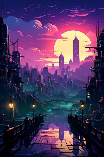 Premium AI Image | Cyberpunk Cityscape Dive Into a Futuristic Cityscape ... Premium AI Image | Cyberpunk Cityscape Dive Into a Futuristic Cityscape ...