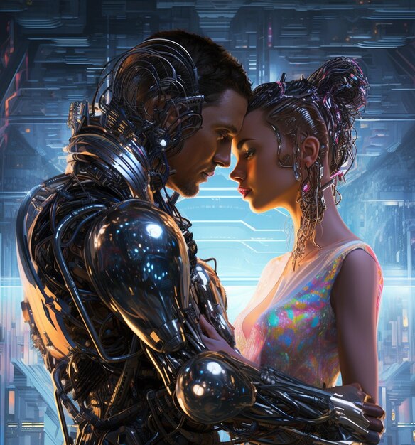Premium Photo | Cyberpunk robotFuturistic android photographyRobot in ... Premium Photo | Cyberpunk robotFuturistic android photographyRobot in ...