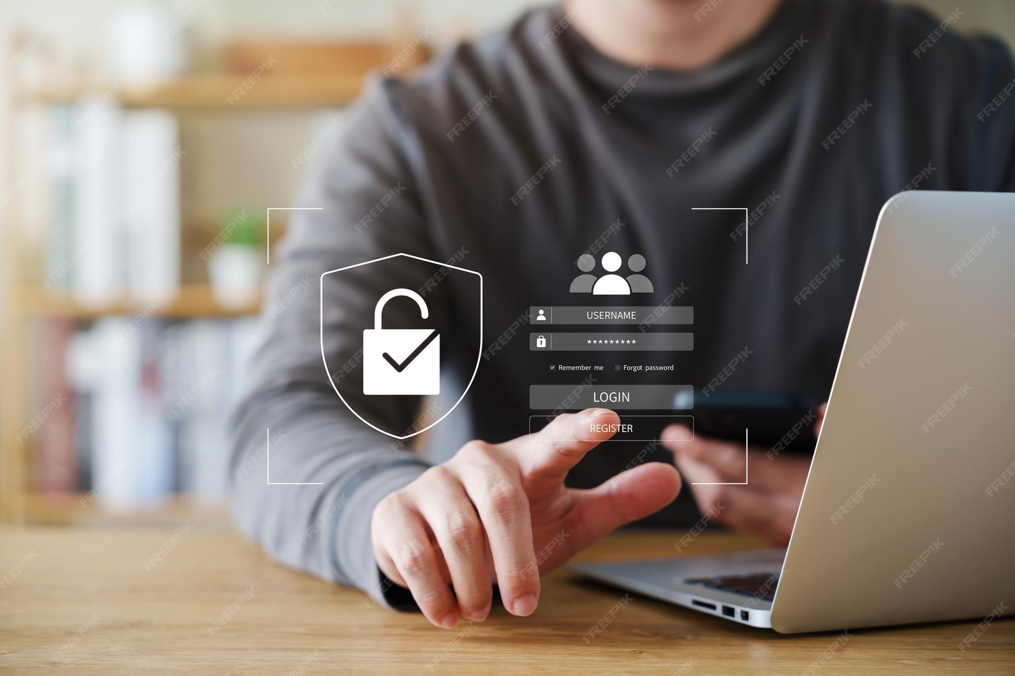 Premium Photo Cybersecurity And Privacy Concept Of Data Protection Secure Encryption