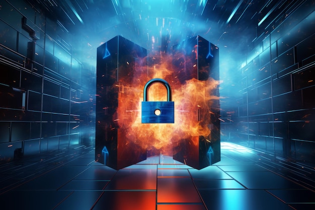 Premium Photo | Cybersecurity Protecting Privacy with Firewalls Premium Photo | Cybersecurity Protecting Privacy with Firewalls