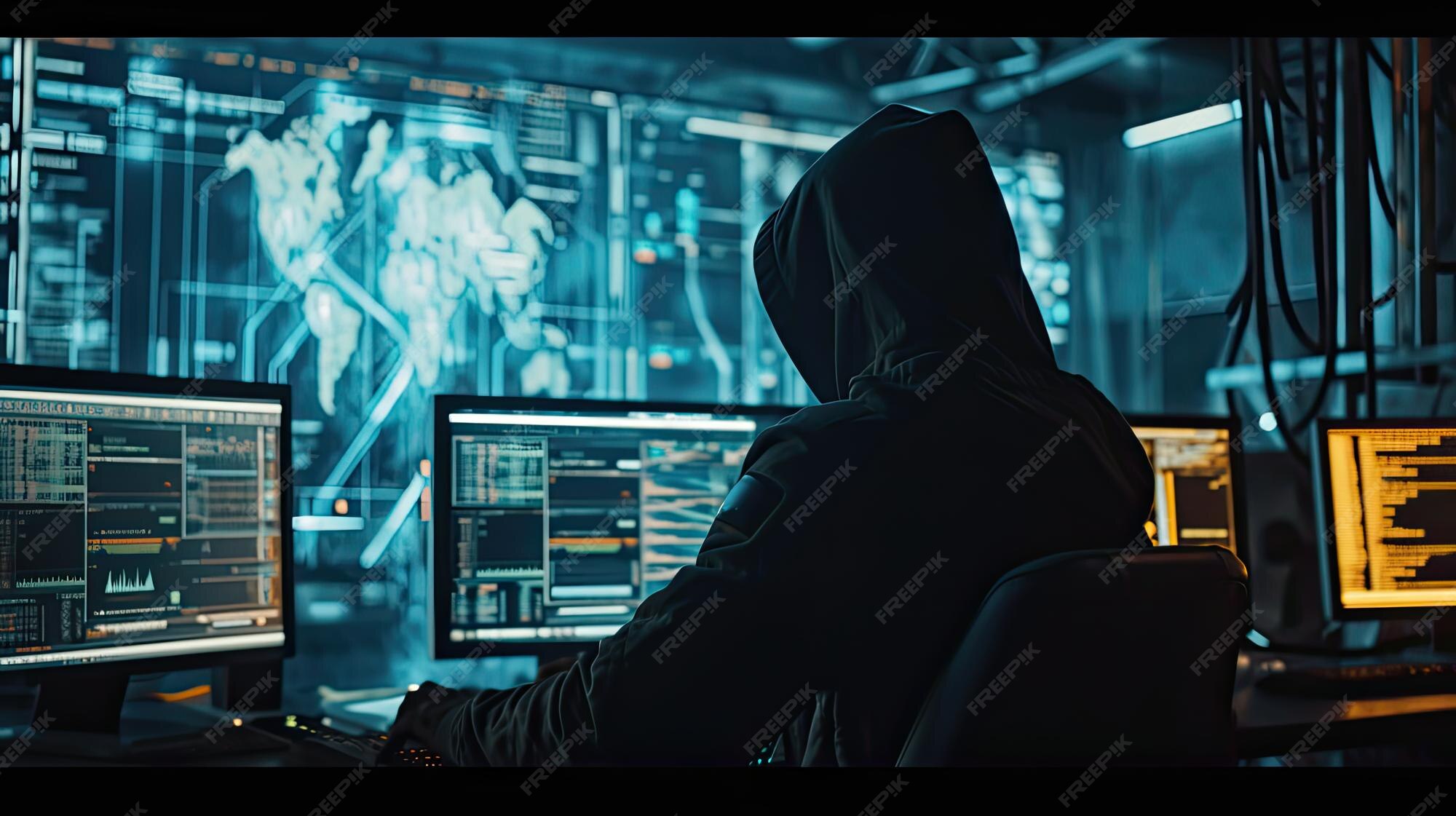 Premium Ai Image Cybersecurity Vulnerability Log4j And Hackercodingmalware Concepthooded