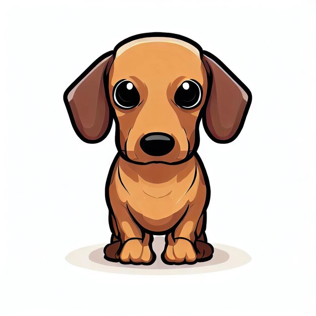 Premium AI Image | Dachshund Pup's Whimsical Adventure Generative AI Premium AI Image | Dachshund Pup's Whimsical Adventure Generative AI