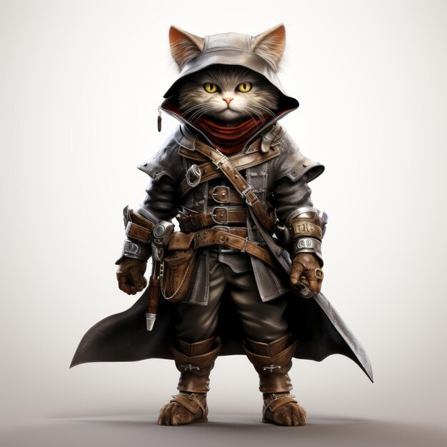 Premium AI Image | The Dashing Feline Musketeer A Whimsical Tale of ... Premium AI Image | The Dashing Feline Musketeer A Whimsical Tale of ...