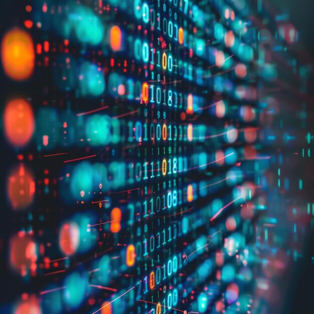 Data code binary background digital binary data on computer screen ... Data code binary background digital binary data on computer screen ...