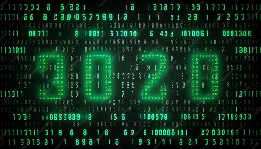 Premium Photo Data From A Digital Stream Or Binary Code On A Matrix Background With Vector 