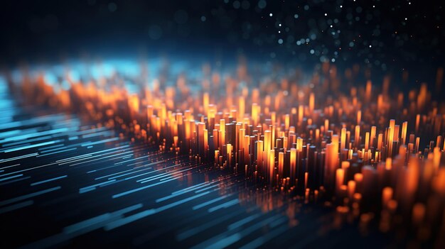Premium AI Image | data insights digital art illustration Generative AI Premium AI Image | data insights digital art illustration Generative AI