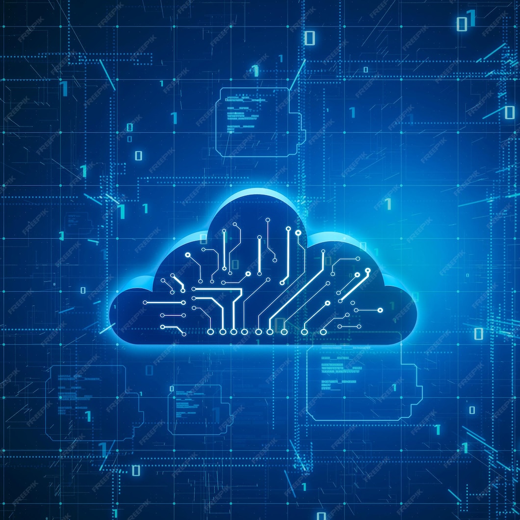 Premium Photo | Data processing technology data storage and computing ...