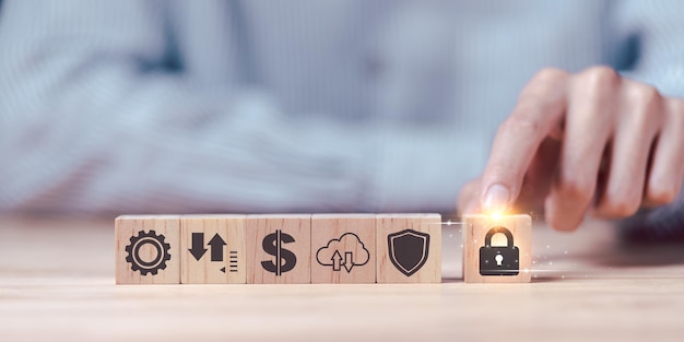 Premium Photo Data Protection Concept And Secure Internet Security