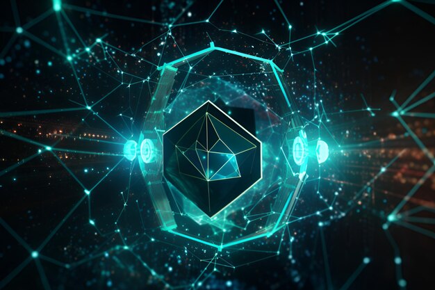 Premium Ai Image Data Protection Cyber Security Privacy Technology