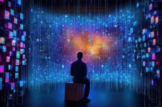 Premium Ai Image Data Science Digital Technology Cloud Computing