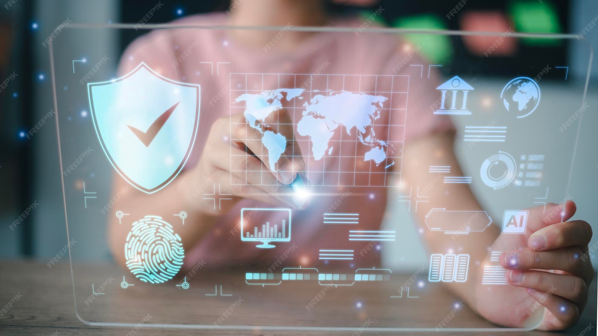 Premium Photo | Data scientists programmers use a laptop to analyze and ...