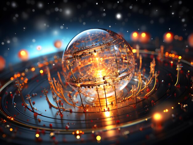Premium Ai Image Data Storage Center Quantum Computing Database Cloud Computing Concept
