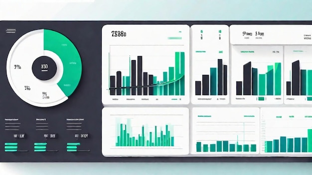 Data Visualization Dashboard | Premium AI-generated image Data Visualization Dashboard | Premium AI-generated image