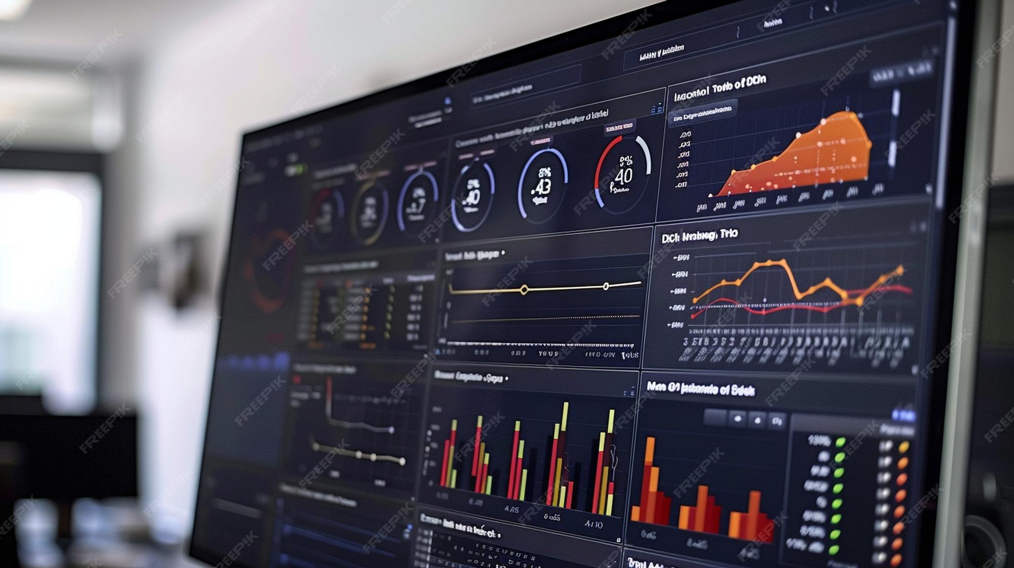 Data Visualization Dashboard | Premium AI-generated image Data Visualization Dashboard | Premium AI-generated image