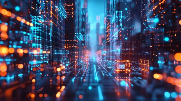 Premium Photo | A datadriven energy grid that uses artificial ... Premium Photo | A datadriven energy grid that uses artificial ...