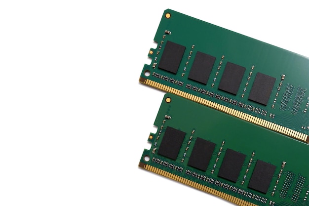 Premium Photo | DDR RAM memory modules isolated on white background Premium Photo | DDR RAM memory modules isolated on white background