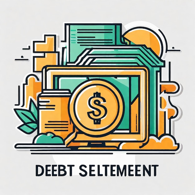 Premium AI Image | Debt Settlement Strategies Premium AI Image | Debt Settlement Strategies