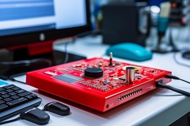Premium AI Image | debugging electronics device Premium AI Image | debugging electronics device