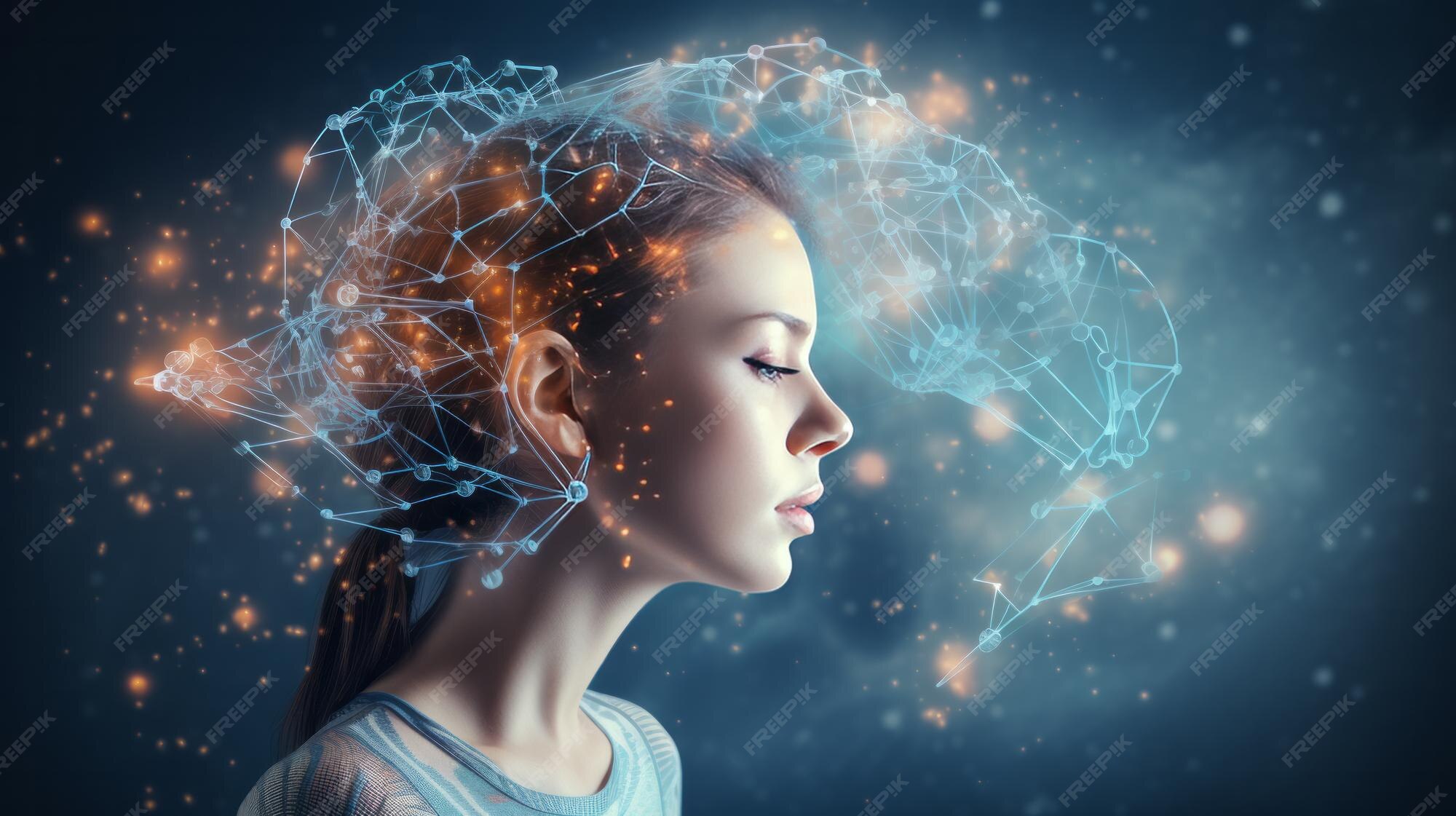 Premium Photo | Decoding the Brain Using AI and Neuroscience to Convert Brain Signals into ...