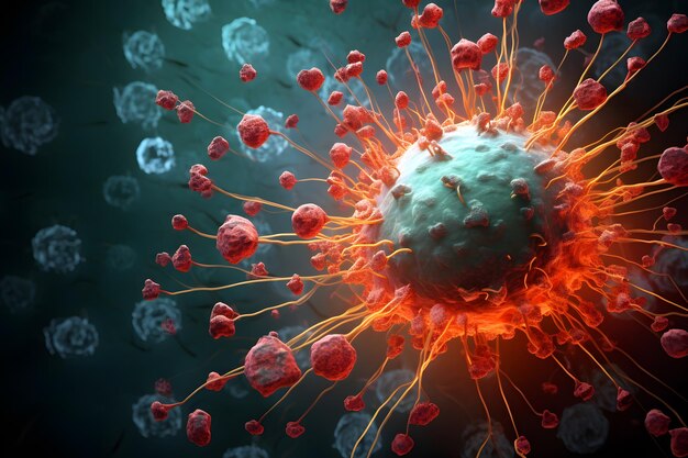 Premium AI Image | Decoding Cancer Cells Unraveling the Complexities Premium AI Image | Decoding Cancer Cells Unraveling the Complexities