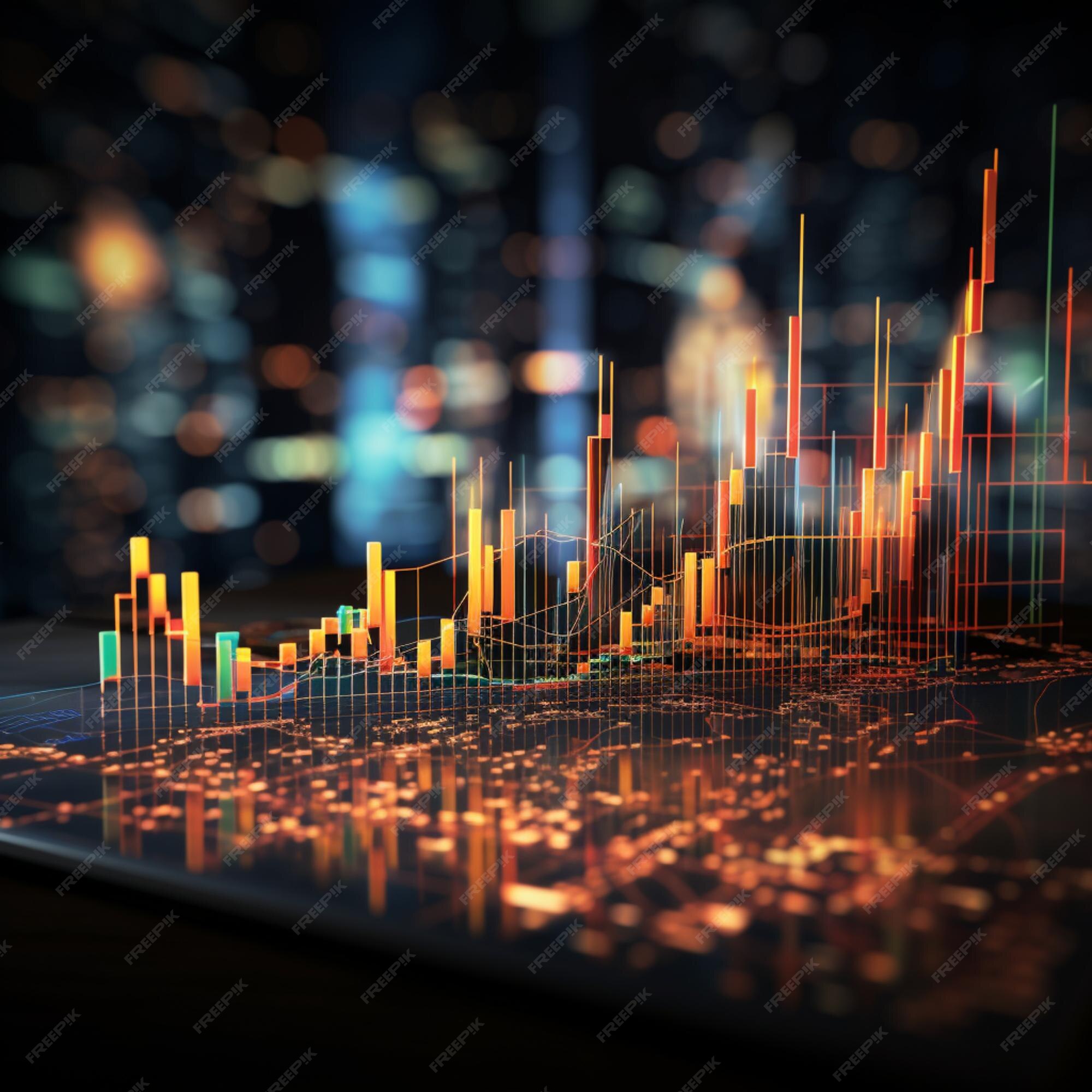 Premium AI Image | Decoding data Graphs present business stock trends ... Premium AI Image | Decoding data Graphs present business stock trends ...