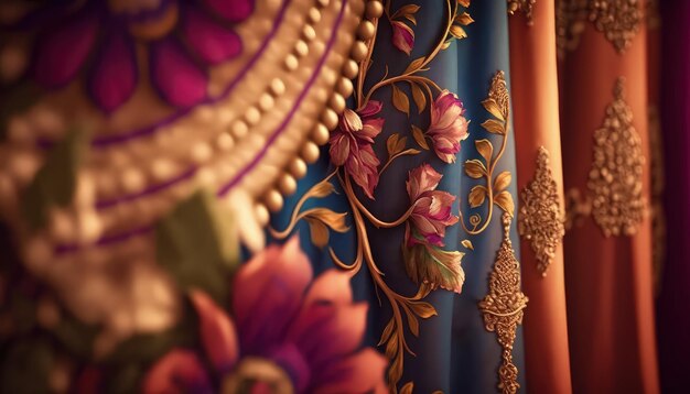 Premium AI Image | Decorative and royal curtain photography for wedding ... Premium AI Image | Decorative and royal curtain photography for wedding ...
