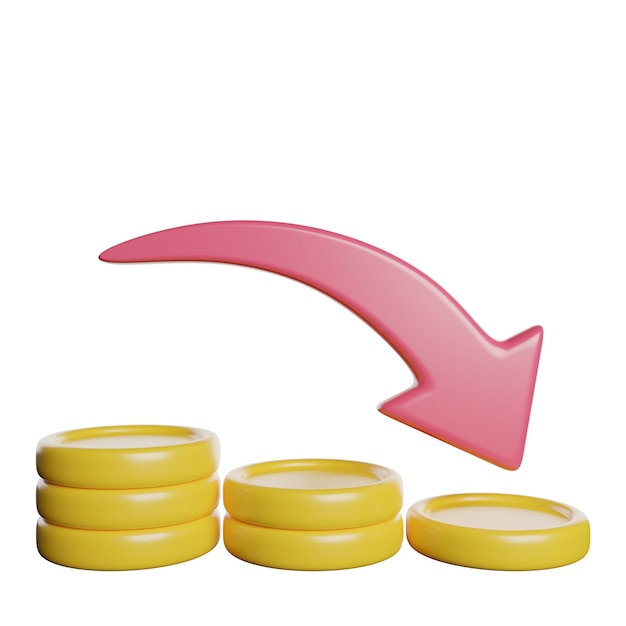 Premium Photo | Decrease Analytics Graph