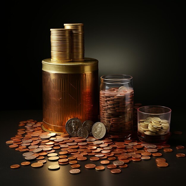 Premium Photo Decrease In Costs Chart Illustration 0328