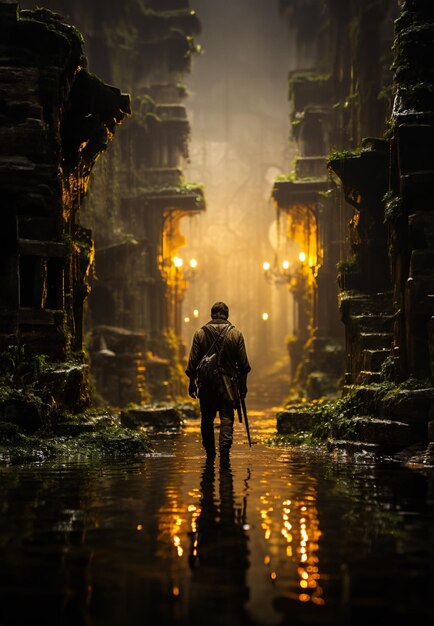 Premium Photo | Deedlit from the Record of Lodoss War series stands in ... Premium Photo | Deedlit from the Record of Lodoss War series stands in ...