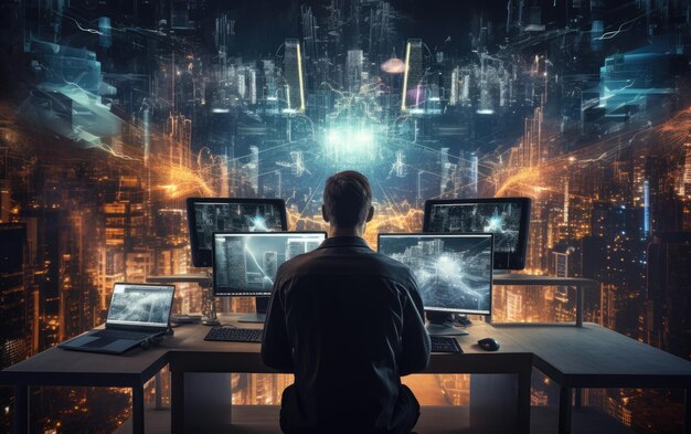 Premium AI Image | Defending the Fortress Cybersecurity in Action ... Premium AI Image | Defending the Fortress Cybersecurity in Action ...