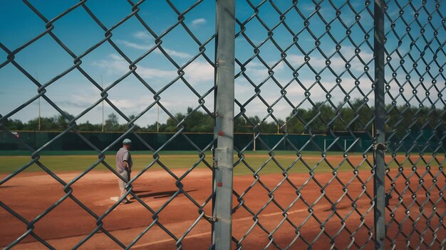 Premium Photo | Defocused view of outfield fence Premium Photo | Defocused view of outfield fence