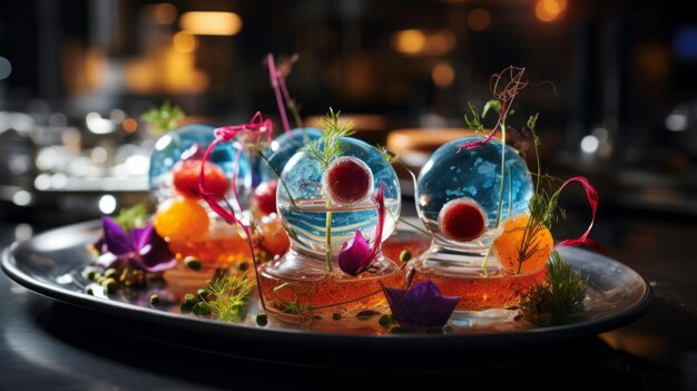 Premium Photo | Delving into Culinary Depths Unveiling Molecular ... Premium Photo | Delving into Culinary Depths Unveiling Molecular ...