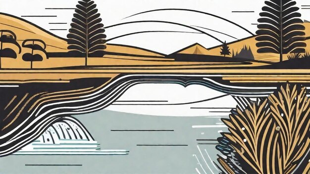 Premium AI Image | Delving into Hydrology Research Premium AI Image | Delving into Hydrology Research