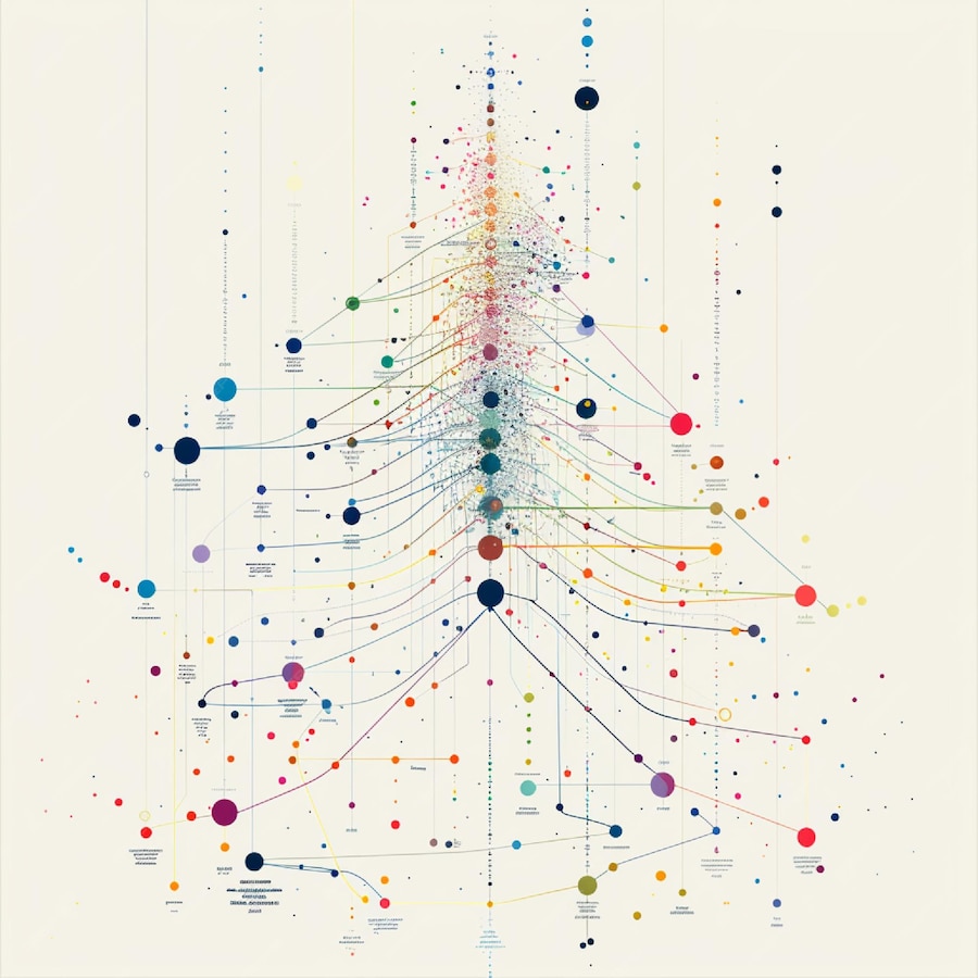 A dendrogram visualizing hierarchical clustering of customer segments ...