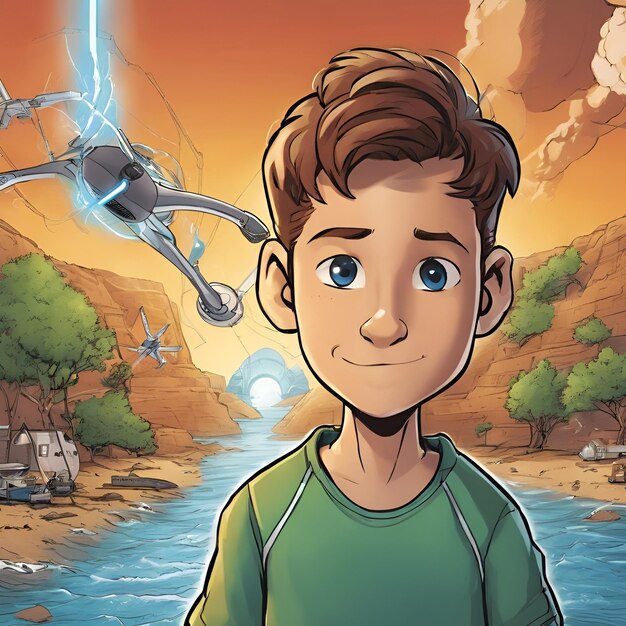 Premium Photo | Design a comicstyle narrative following the journey of ... Premium Photo | Design a comicstyle narrative following the journey of ...