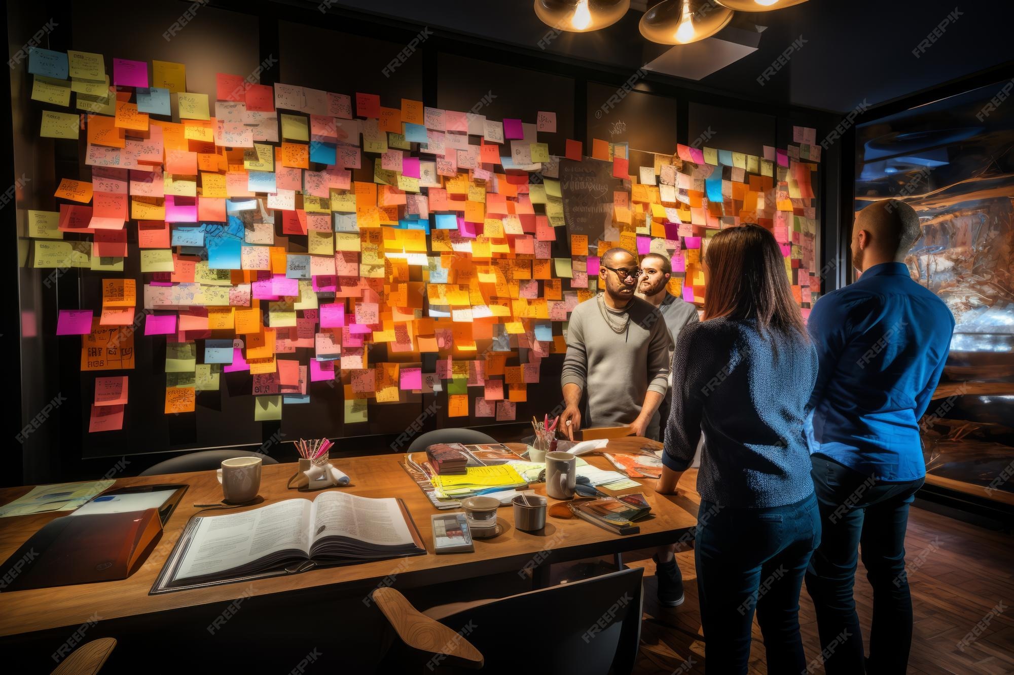 Premium AI Image | Design Team Collaborating in a Brainstorming ... Premium AI Image | Design Team Collaborating in a Brainstorming ...